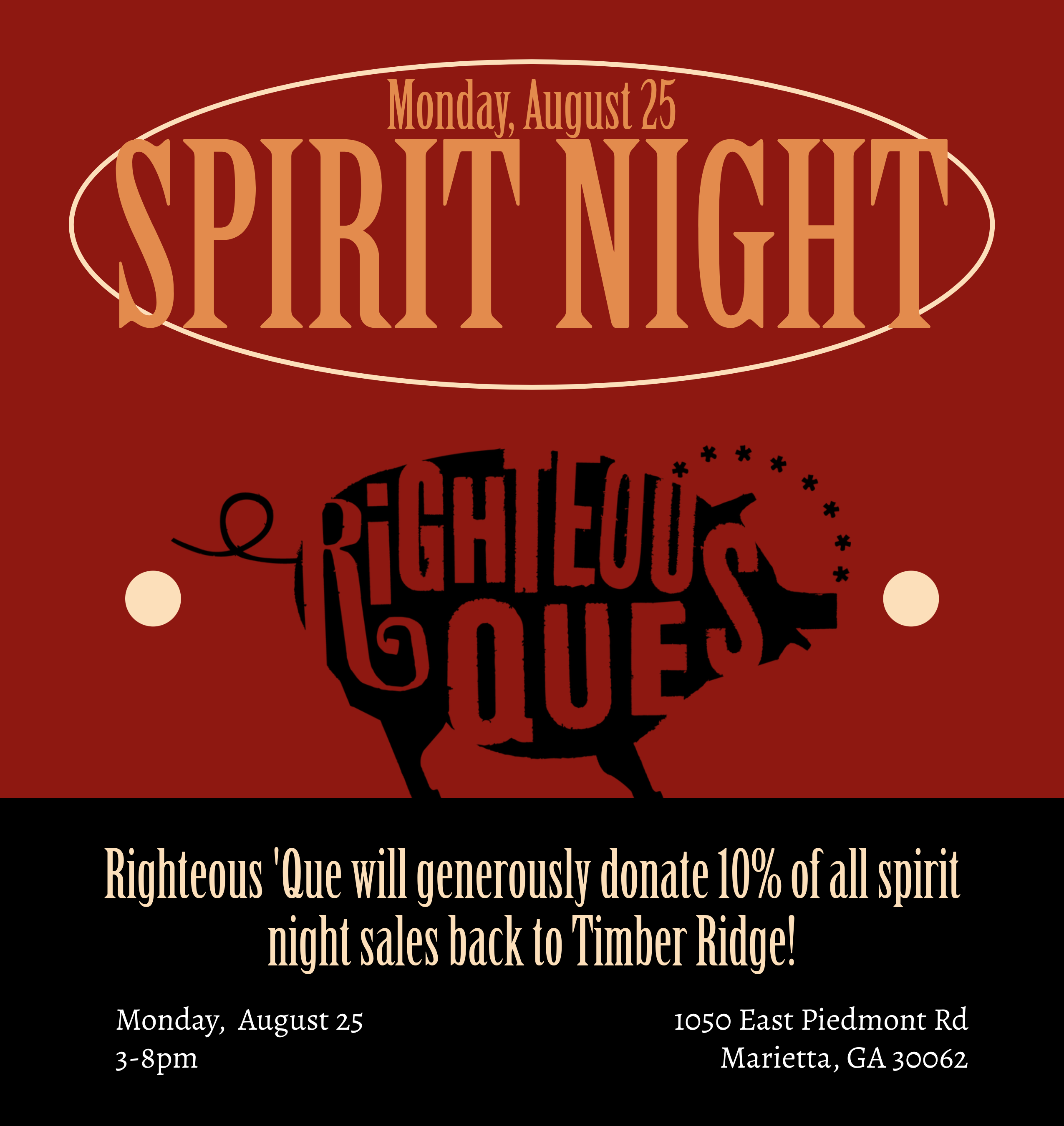 Spirit Events – Timber Ridge Foundation